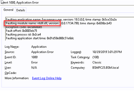 Encompass Crash (without Encompass Error) When Printing/Viewing ...
