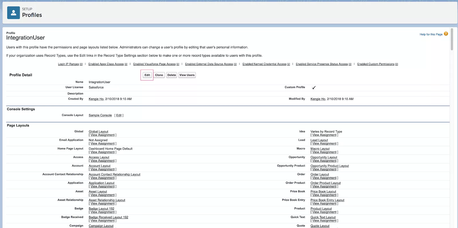 Setup the Salesforce Direct Mail Integration with Authentication, User ...