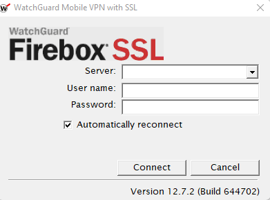 WatchGuard VPN with SSL