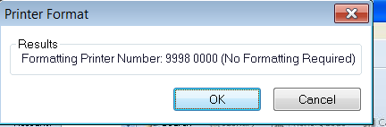 PF (Printer Format) Receipt and Check Printers : MTC Federal IT Department