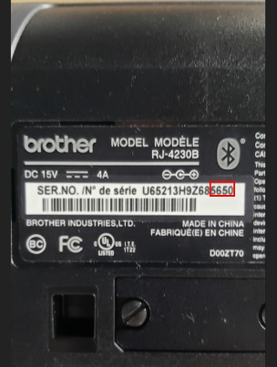 Pairing Brother Tablet to a Printer : PakEnergy Support Portal
