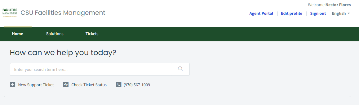 Submitting a Helpdesk Ticket : CSU Facilities Management Information ...