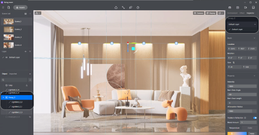 Why D5 can only choose Lights/Models/Plants/Path : D5 Render
