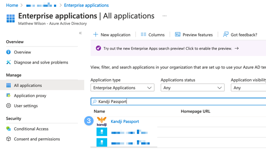Passport Configuration with Microsoft Entra ID (formerly Azure AD) : Kandji