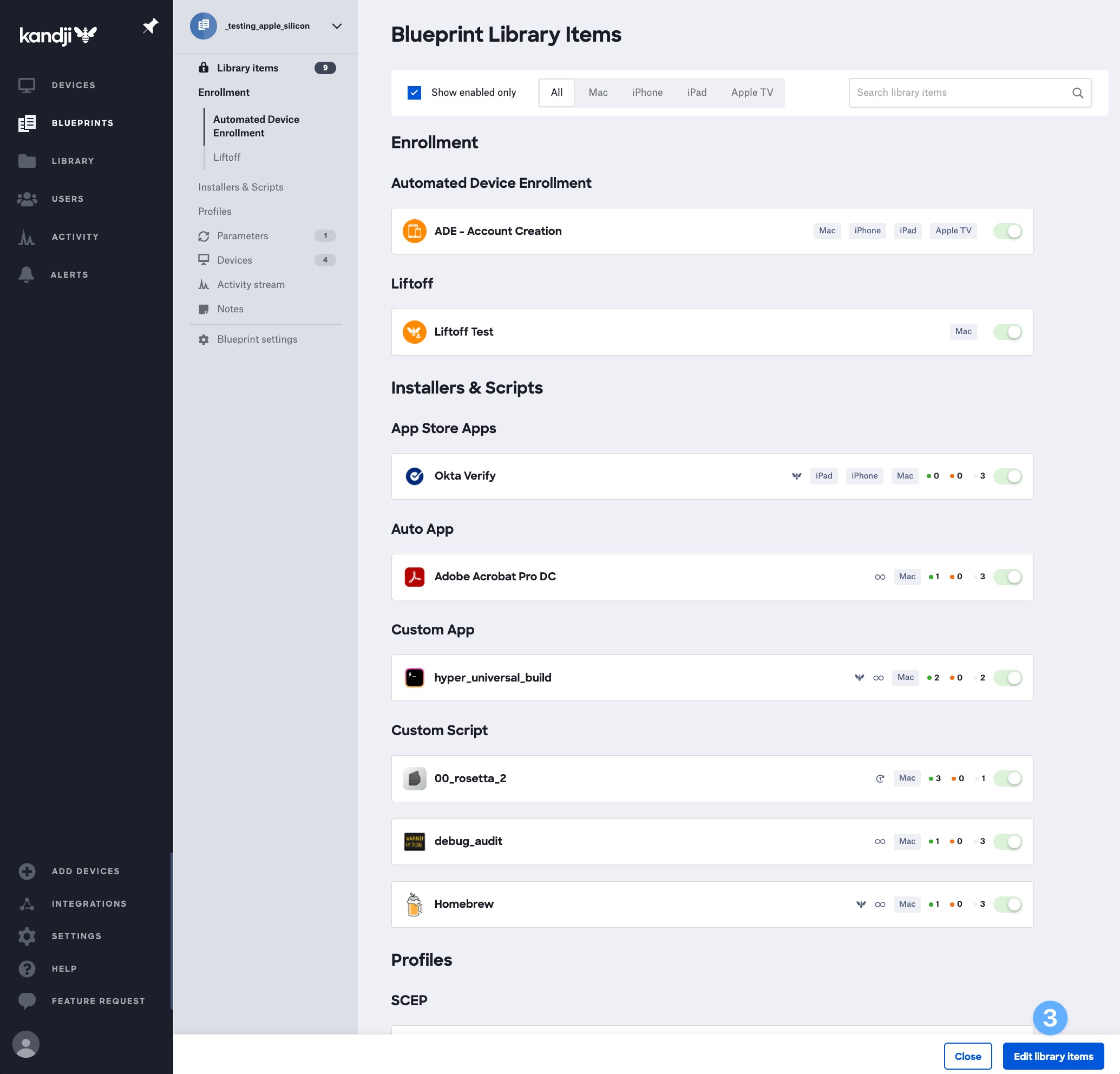 Getting Started with Kandji - Define : Kandji