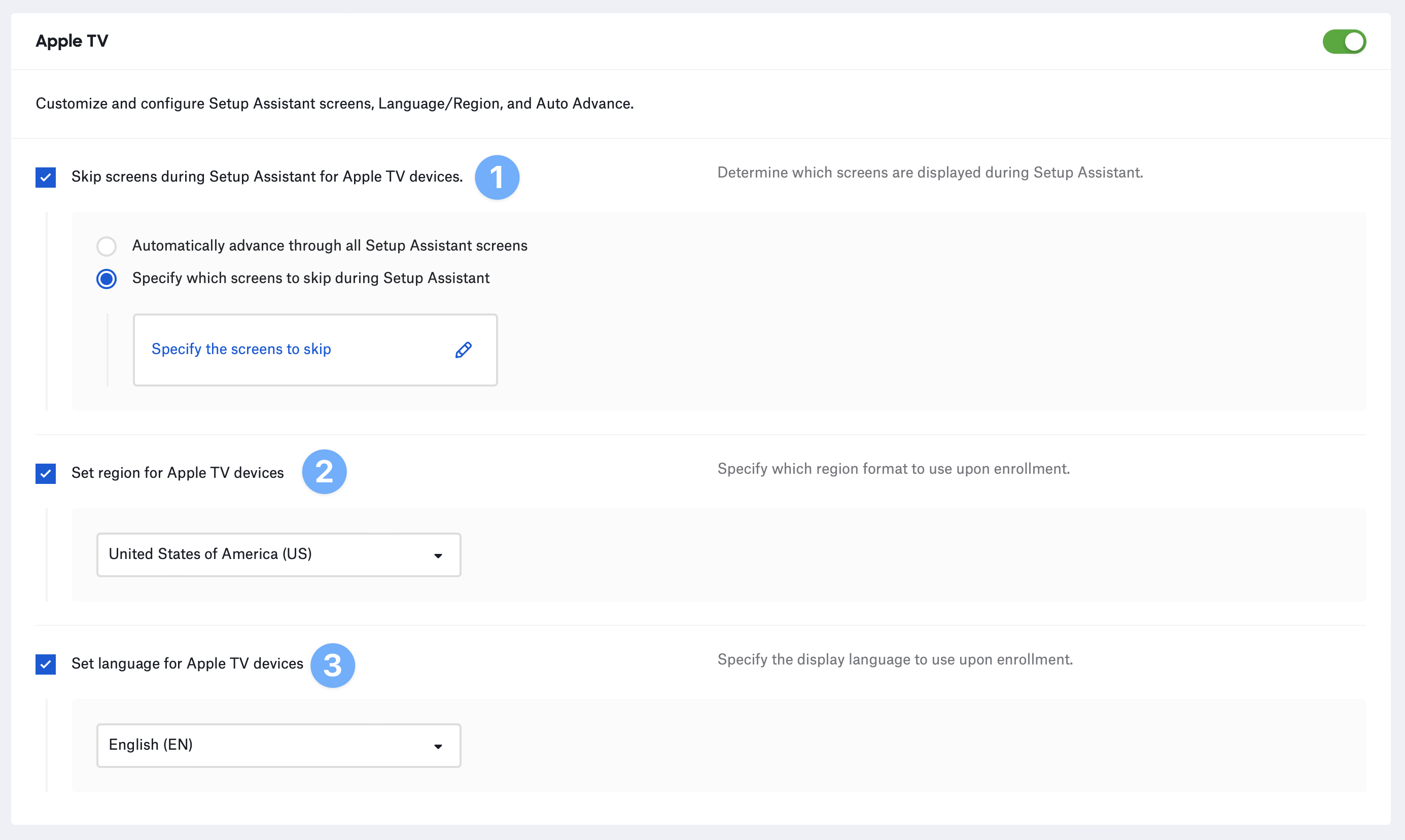 Automated Device Enrollment Configuration : Kandji