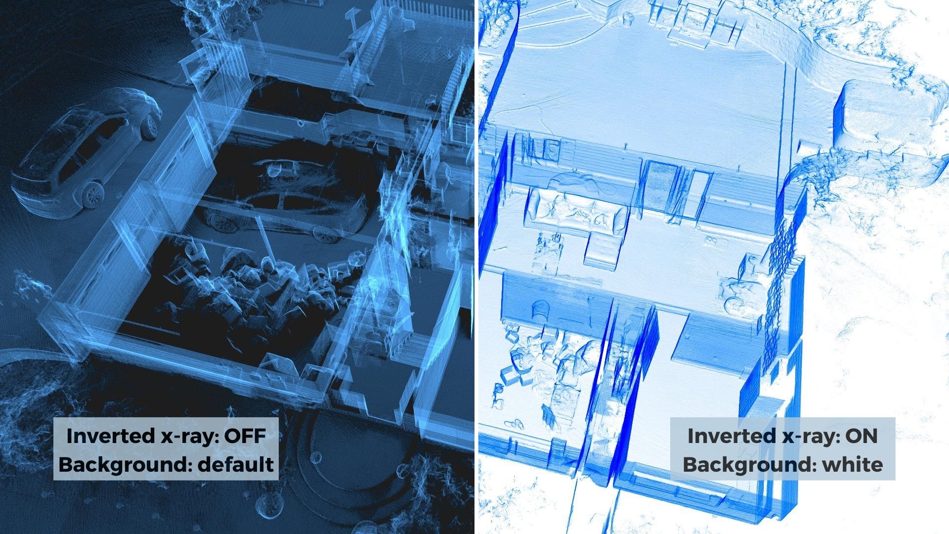 Point cloud display modes : NUBIGON Support Portal