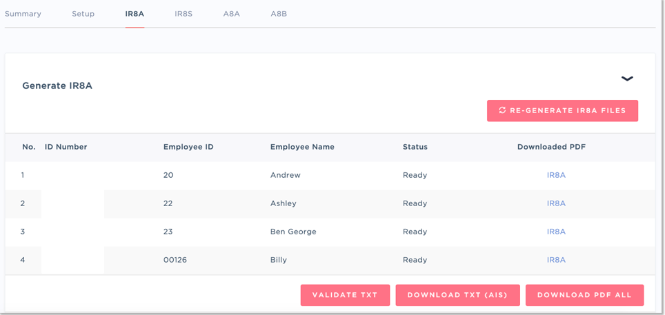How to process year end tax?