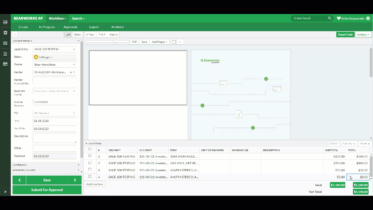 How Can I Add More Coding Lines To My Invoice Quadient AP Support How Can I Add More Coding Lines To My Invoice Quadient AP Support