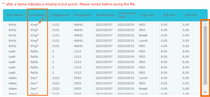 Extract Payroll File and Import into Avionté : Timerack