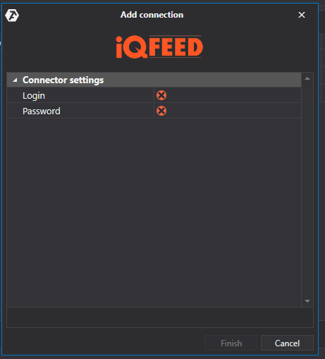 Connecting to IQFeed