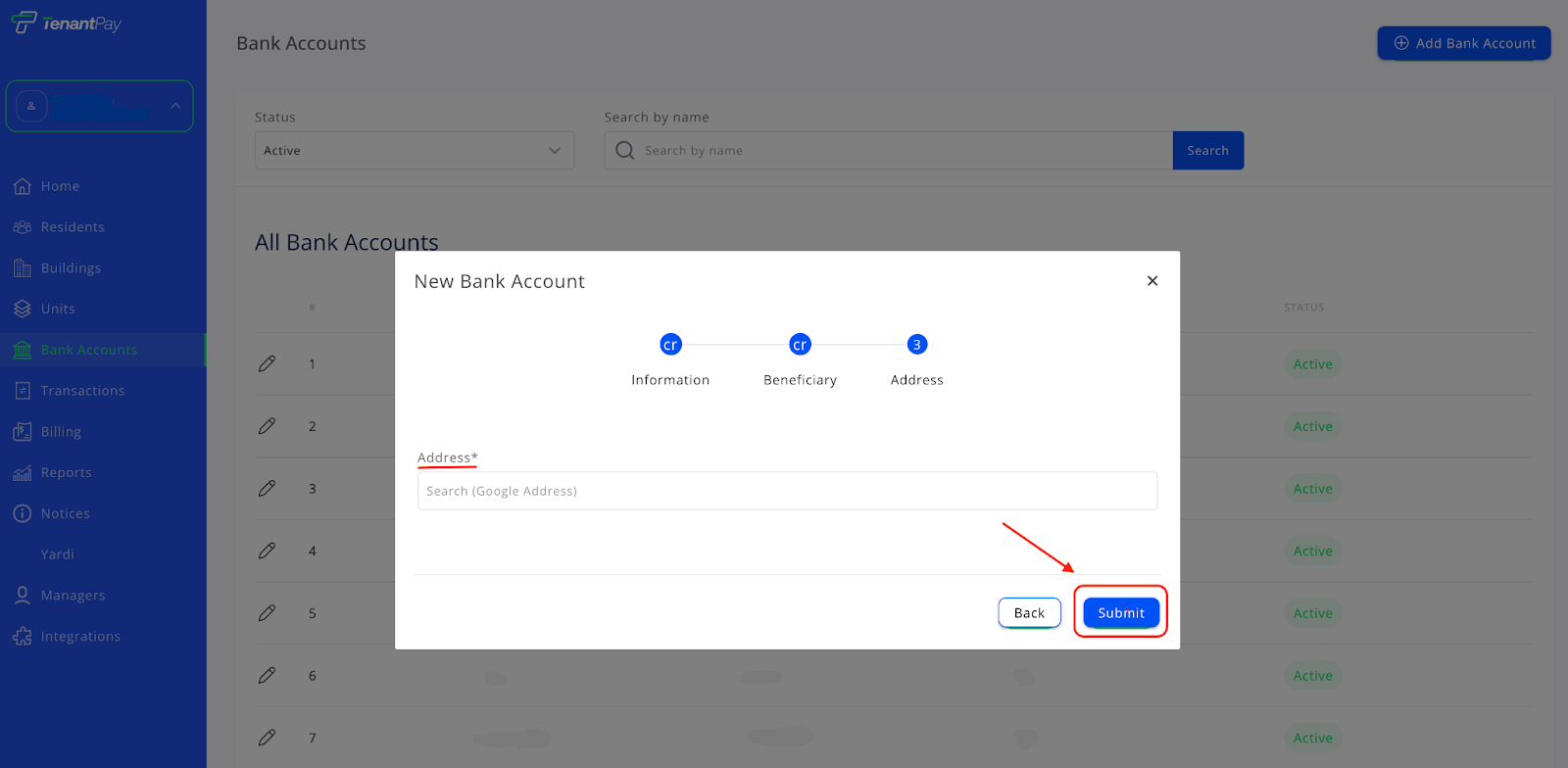 How to add a new bank account? : Help Center