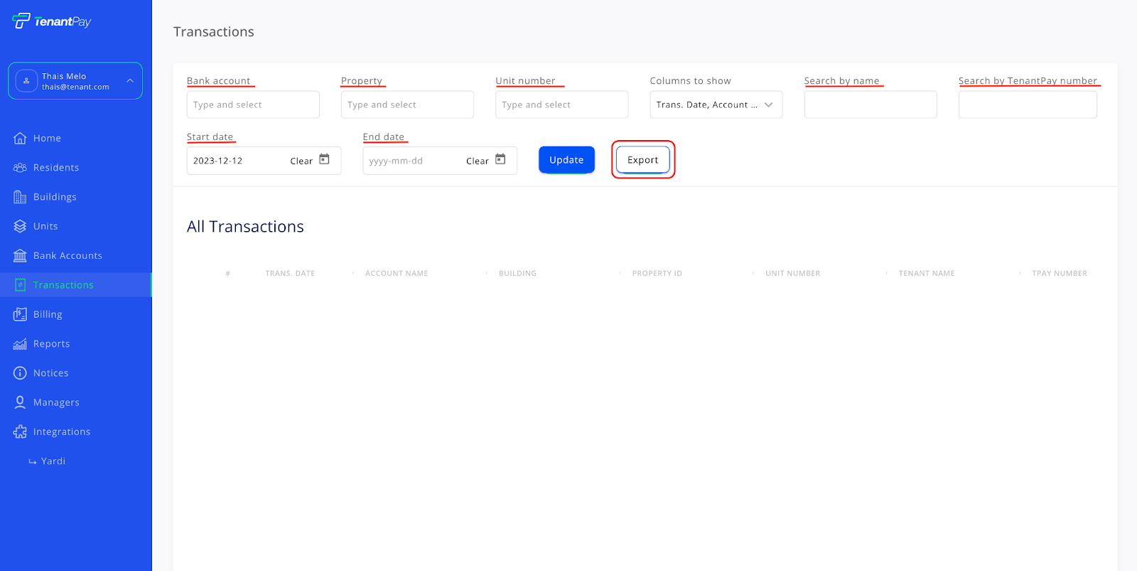 How to view your transaction history : Help Center