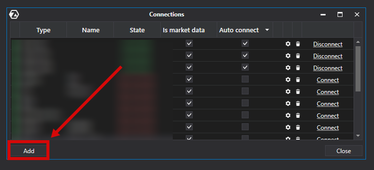 Connecting to NinjaTrader