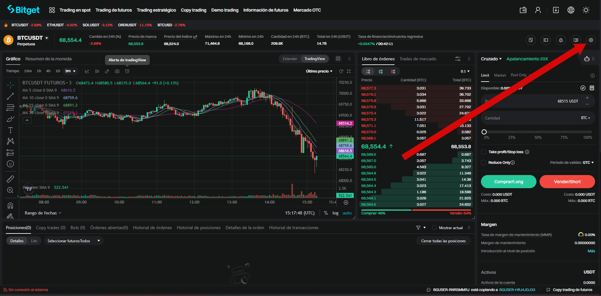 How to connect to Bitget