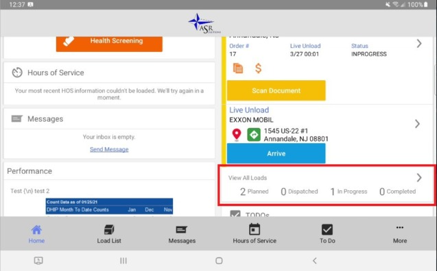 Eleos - Using Loads in the Eleos Application : ASR Solutions