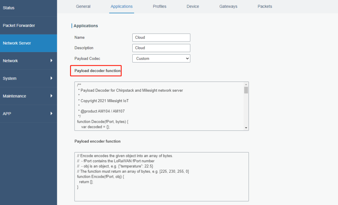 How to integrate Milesight LoRaWAN Gateway to Microsoft Azure : IoT Support