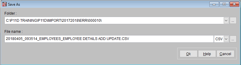 Importing Data : P11D Organiser
