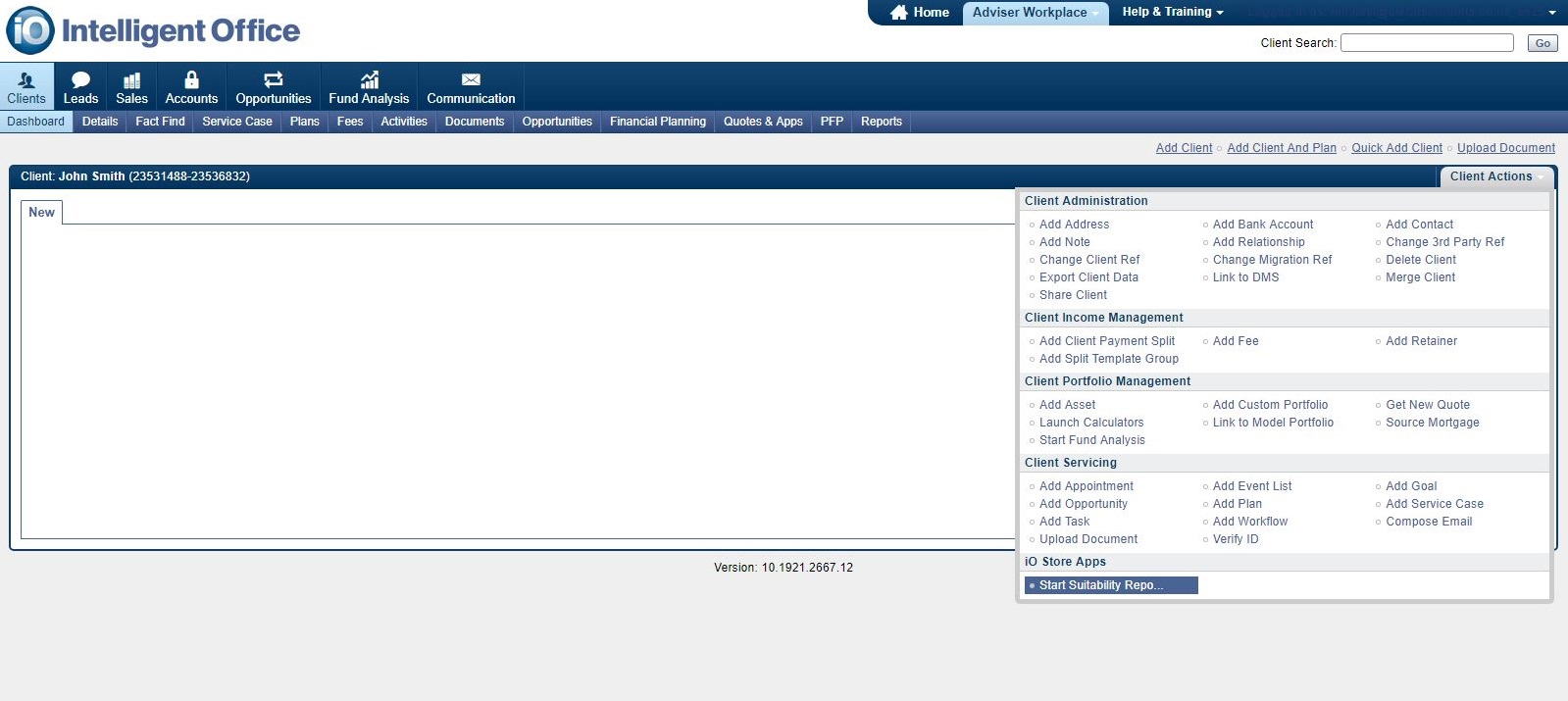 Initial setup of Intelligent Office/ATEB integration
