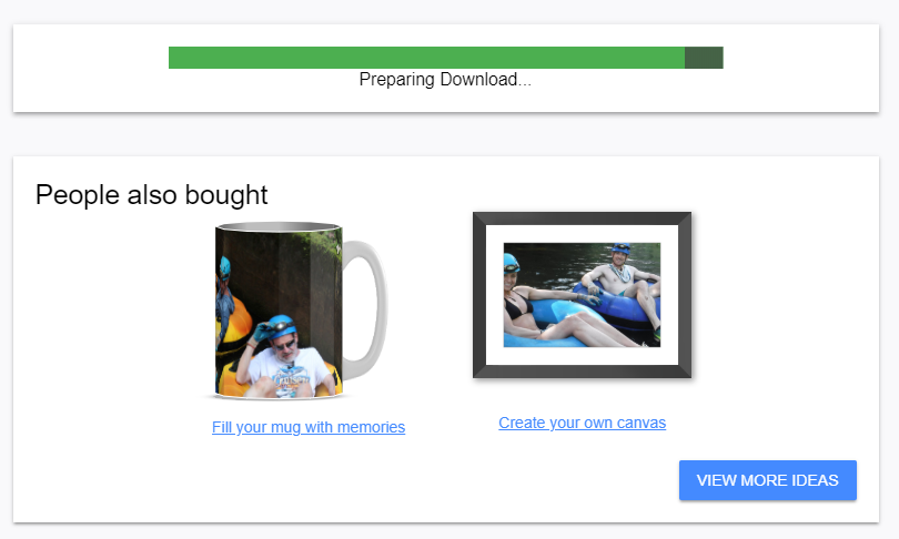 How do I download all of my Photos onto my computer (Chromebook or ...