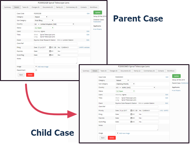 Copy a Case : Help Centre