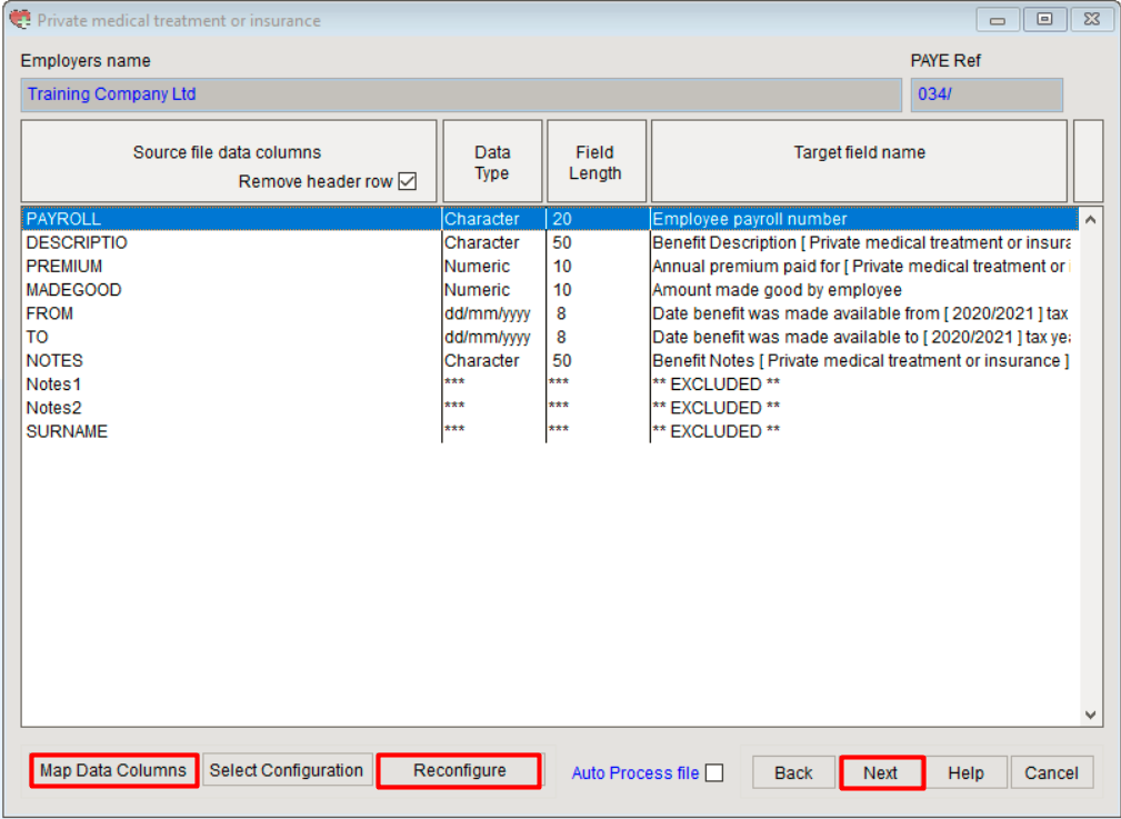 Section I Private Medical Treatment Or Insurance Importing P11d Organiser