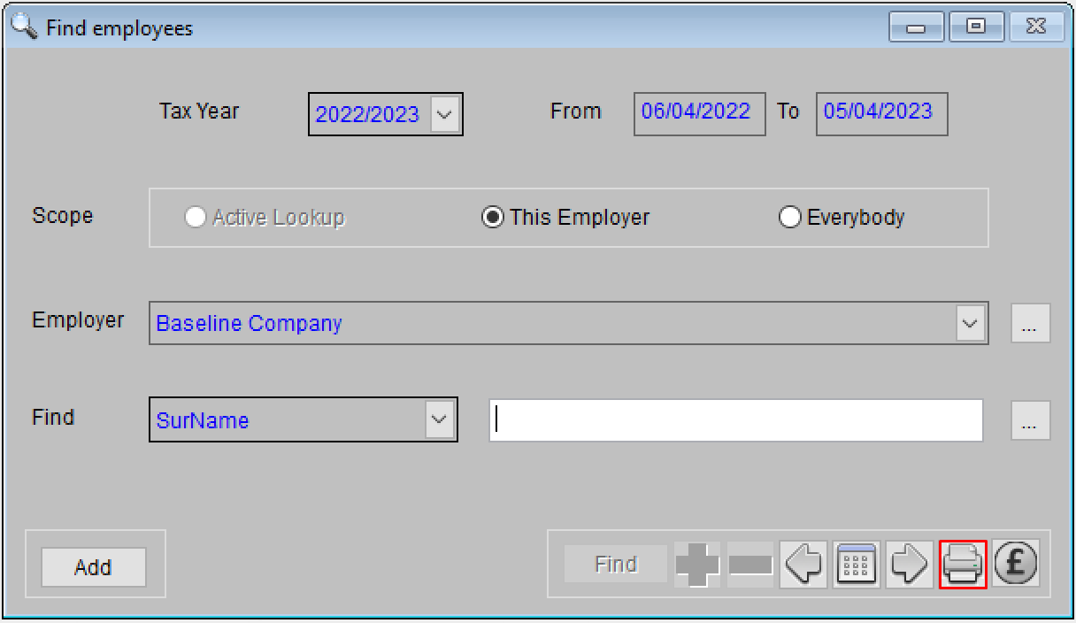 Reporting : P11D Organiser