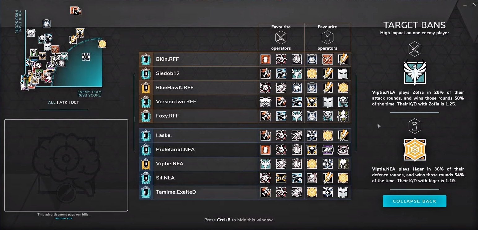 How To Use R6 Analyst s R6 Smart Ban Overwolf Support How To Use R6 Analyst s R6 Smart Ban Overwolf Support