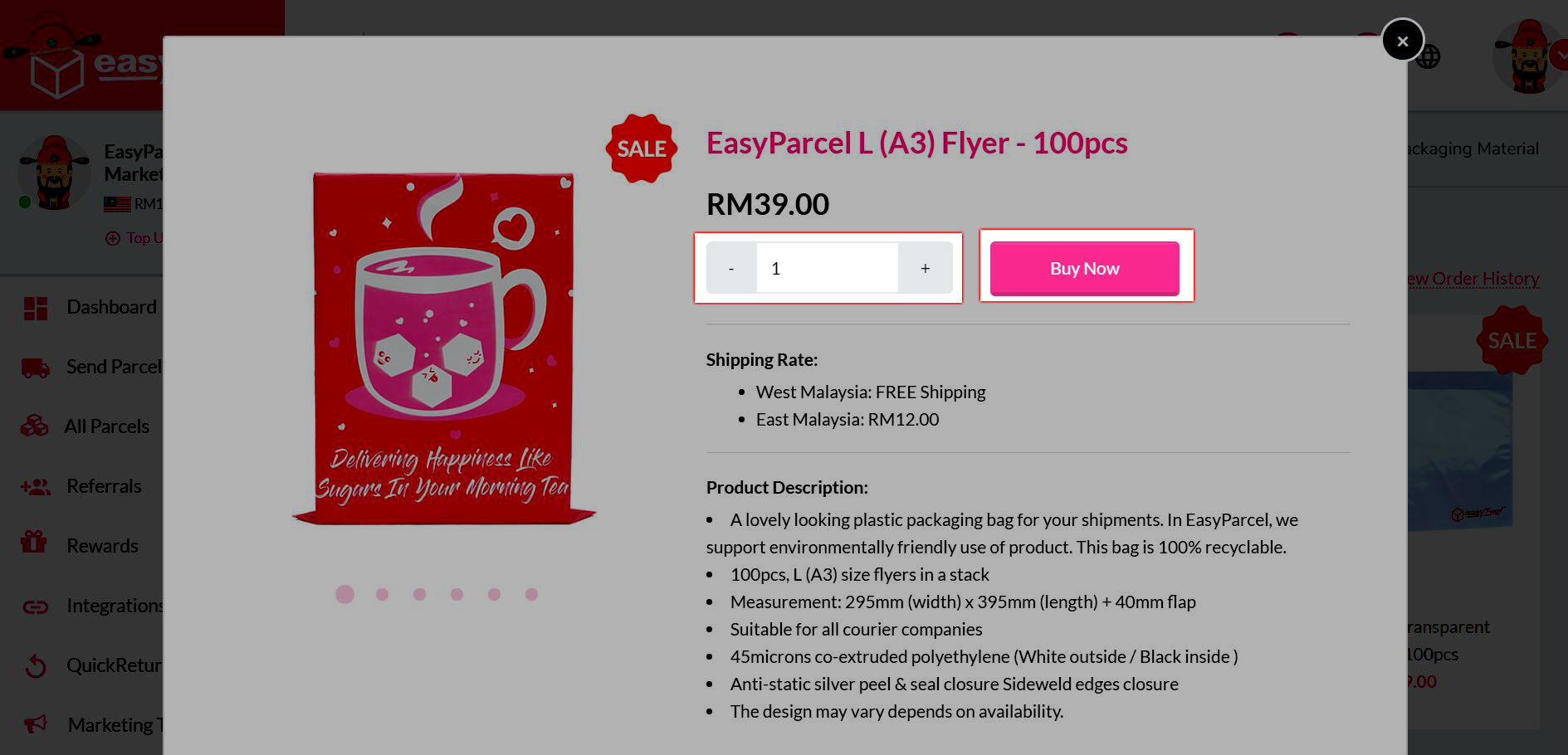 Where can i purchase packaging materials on EasyParcel? : EasyParcel ...