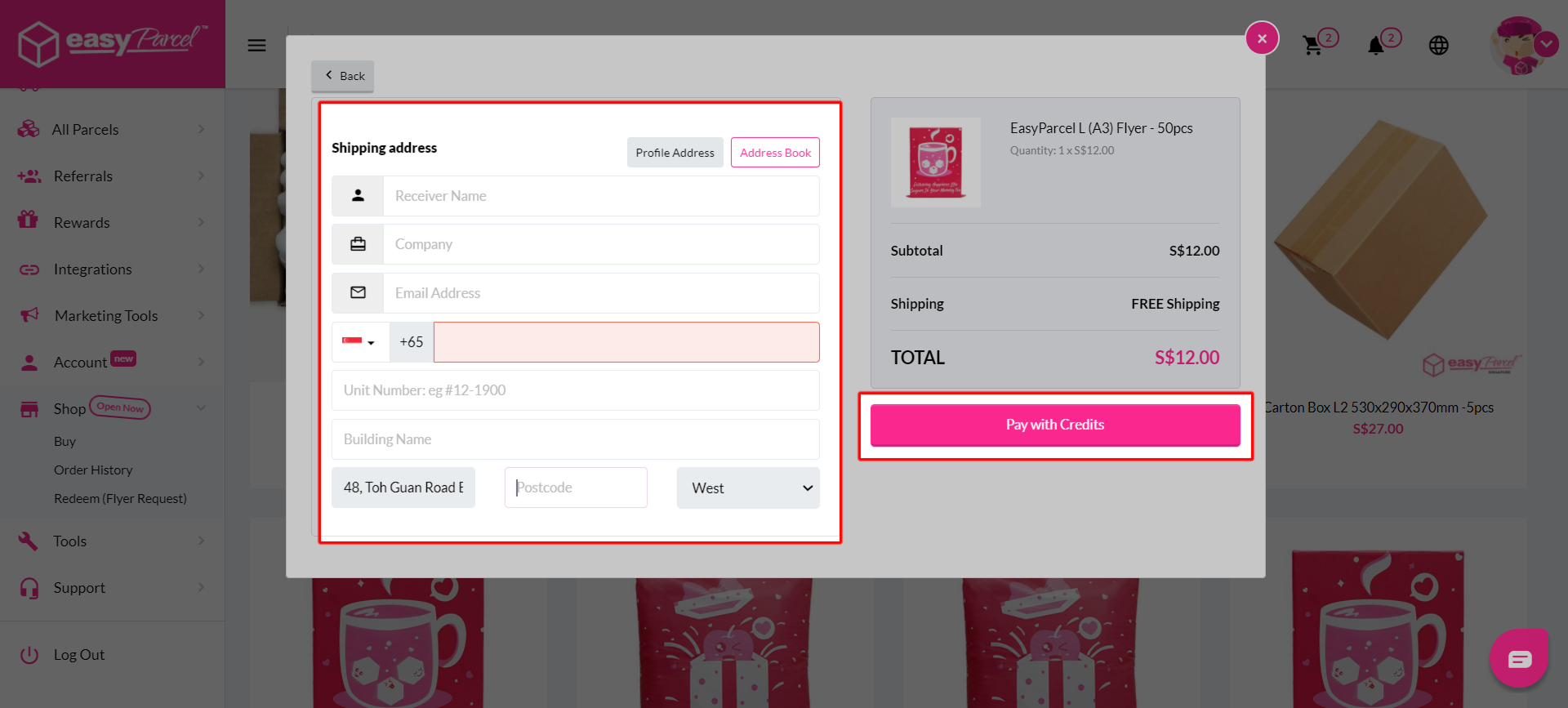 Where can i purchase packaging materials on EasyParcel? : EasyParcel ...
