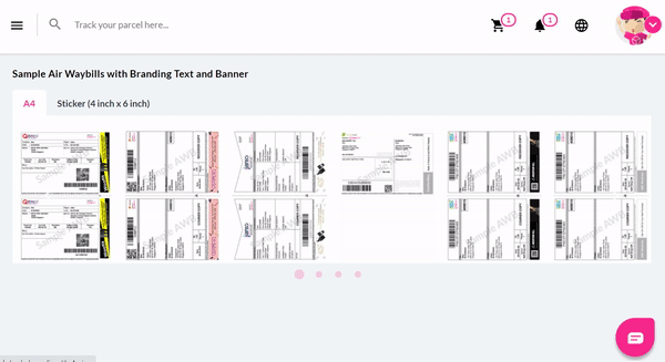 How to setup custom branding on Air Waybill? : EasyParcel (Singapore ...