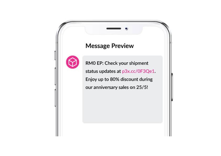 How to setup custom branding on Tracking SMS? : EasyParcel (Singapore ...