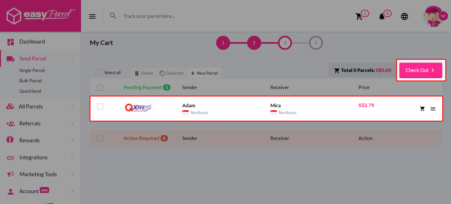 What is Tracking SMS on EasyParcel? : EasyParcel (Singapore) Help Centre