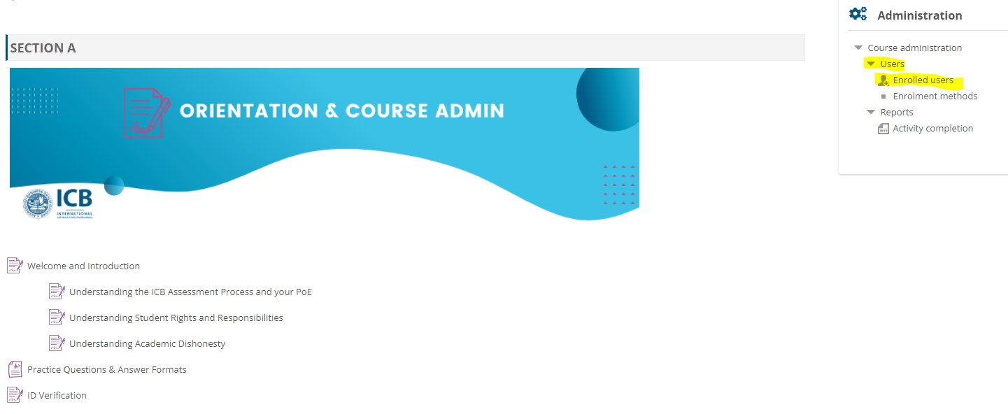 Monitoring Student Activities on MACCI : ICB: Institute of Certified ...