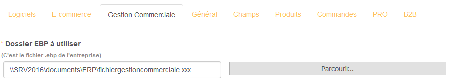 Utilisez le chemin réseau UNC plutôt que le lecteur dans la ...