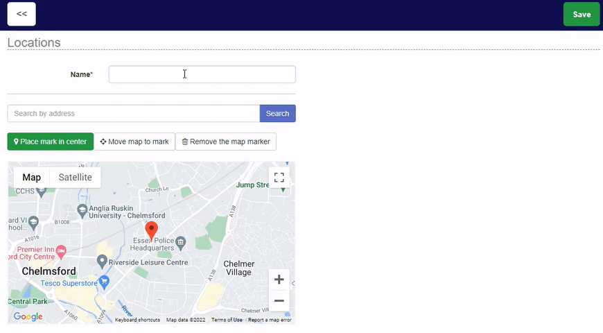 Setting up Location Maps of Units in the Booking Confirmations | Clock ...