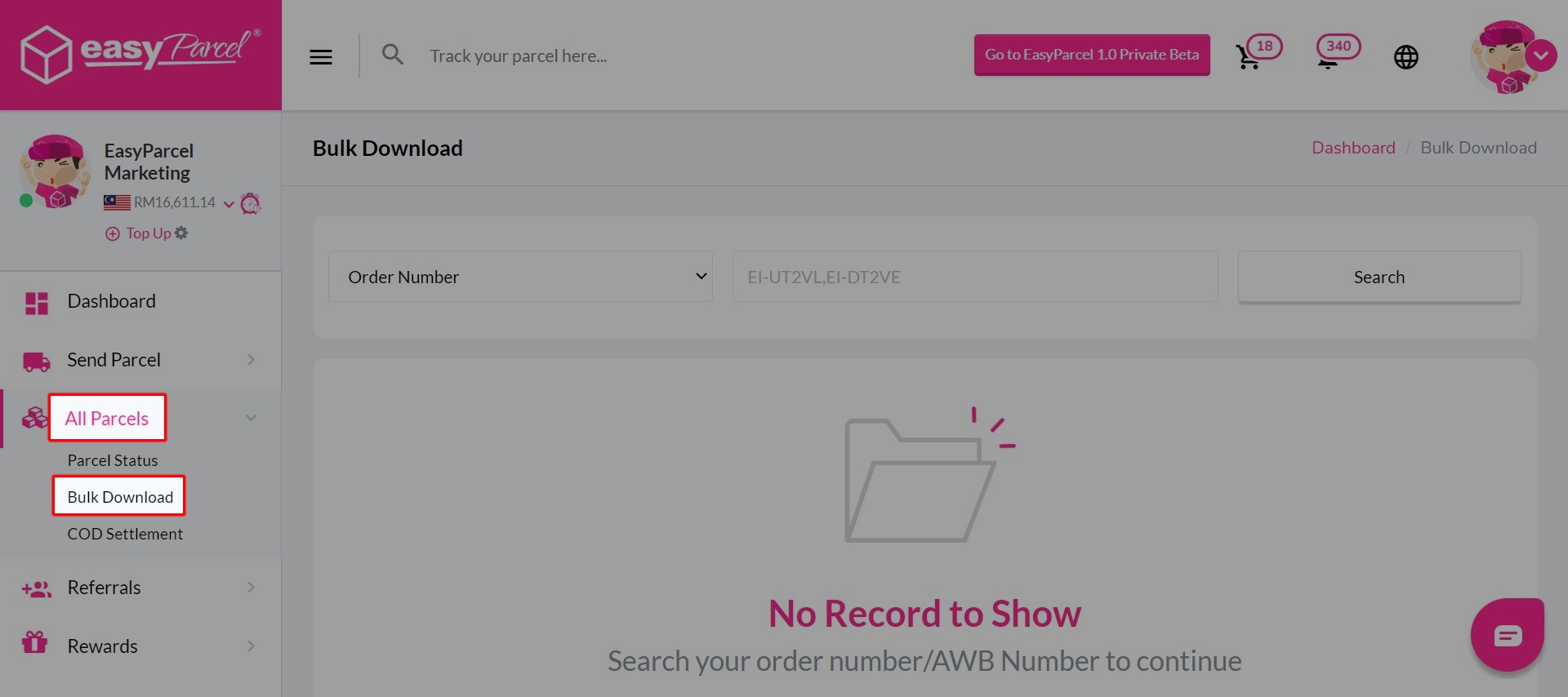 How can I bulk download shipping documents on EasyParcel? : EasyParcel ...