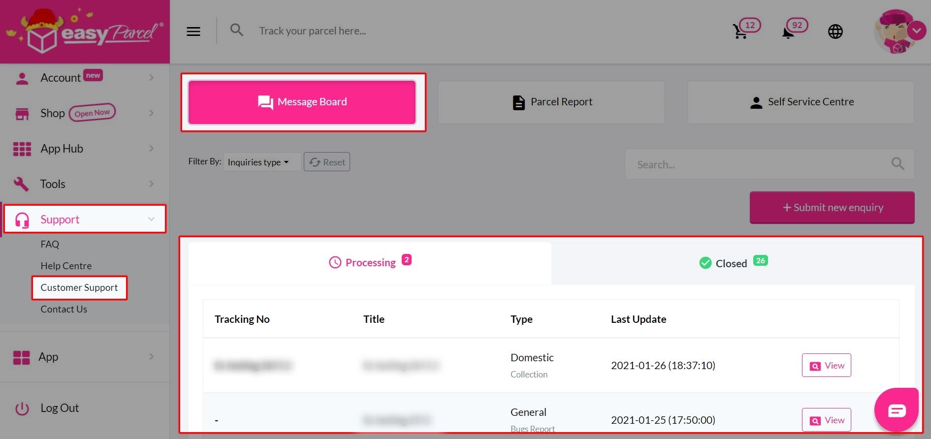 What should i do if receiver received incomplete shipment (missing ...
