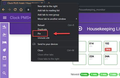 Housekeeping Operations - HK Report, Live Monitor, Forecast, Archive ...