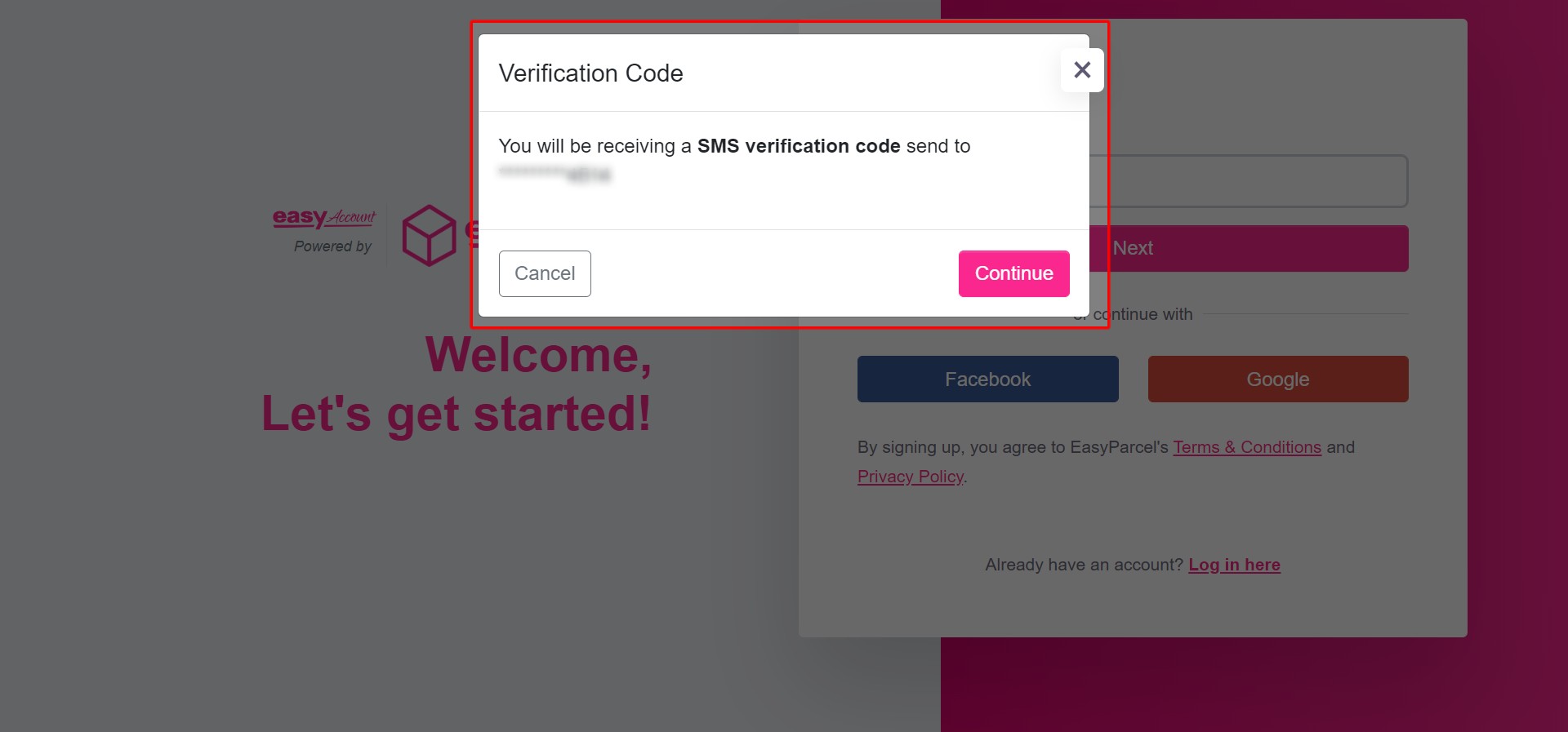How to create an EasyParcel account? : EasyParcel (Malaysia) Help Centre