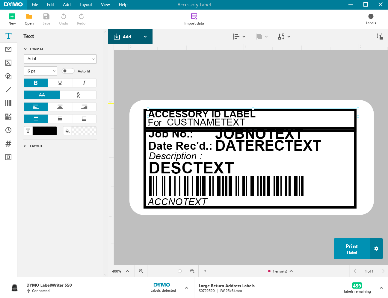 Using DYMO Software To Print Labels Lightspeed S Series 41 OFF Using DYMO Software To Print Labels Lightspeed S Series 41 OFF