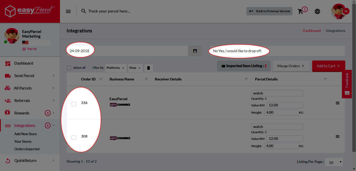 How to integrate EasyParcel with WooCommerce? : EasyParcel (Malaysia ...