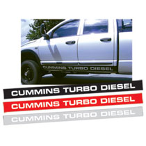 Dodge Ram Cummins and Ram 1500 EcoDiesel OEM Emblems and Custom Decals
