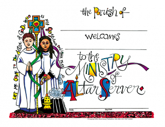 GIA Publications - Certificate-Altar Server