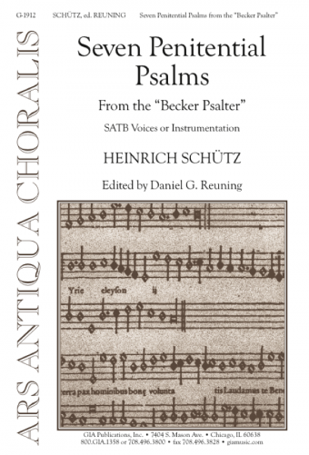 GIA Publications - Seven Penitential Psalms from the "Becker Psalter"