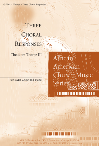 GIA Publications - Three Choral Responses
