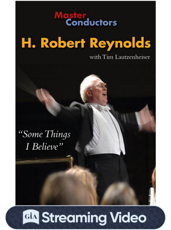 GIA Publications - Master Conductors | H. Robert Reynolds