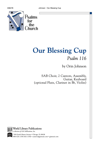 GIA Publications - Our Blessing Cup