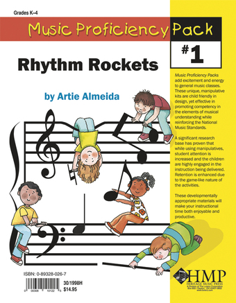 GIA Publications - Music Proficiency Pack #1 - Rhythm Rockets - Activity cards