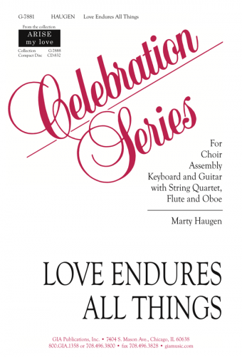 GIA Publications - Love Endures All Things - Full Score and Parts